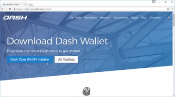 Dash Core Wallet para Windows - BTCSoul