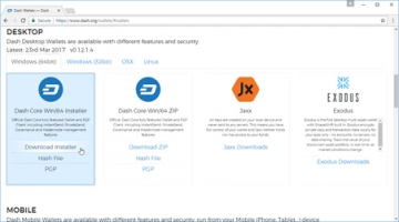 Dash Core Wallet para Windows - BTCSoul