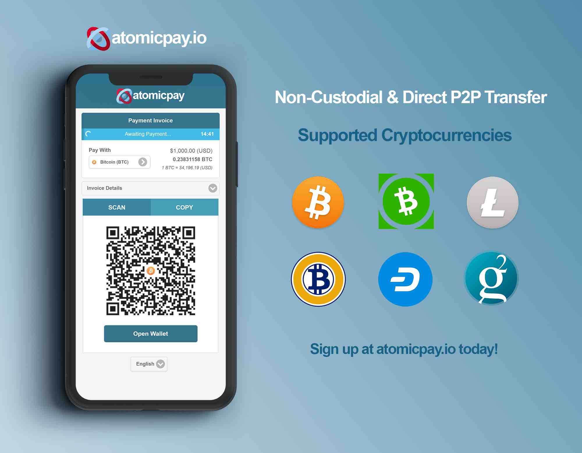 AtomicPay lança solução de pagamentos onde você mantém o controle sobre ...